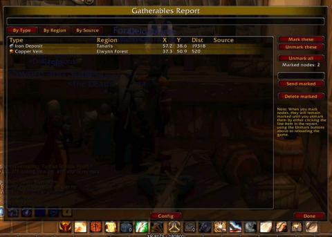 Gatherer | Rising Gods AddOns